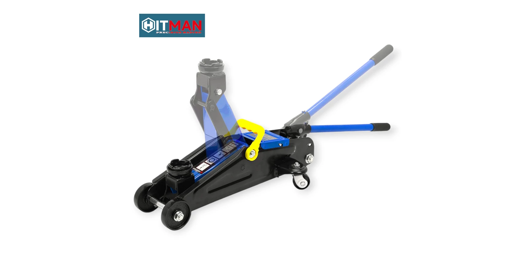 Hitman hidraulikus autó emelő krokodil 2,0 tonna 125-320 mm